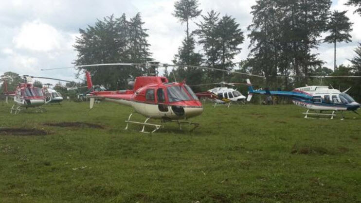 Ruto’s Seven Chopper Fleet at Sotik was the Tip of an Iceberg | Kenya ...